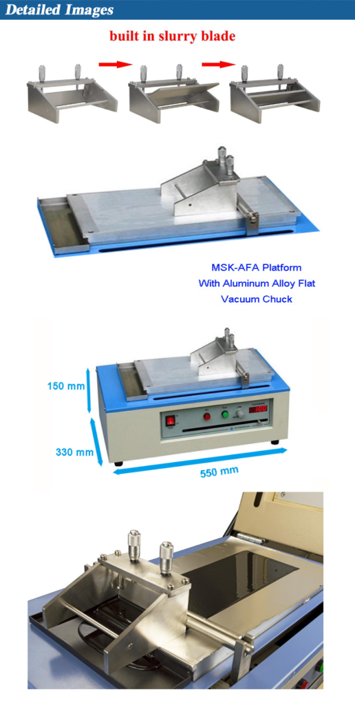 Lab Electrode Coater with Vacuum Chuck – SPT Instrument
